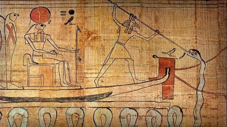 Rê (ou Ra), Dieu Égyptien du Soleil